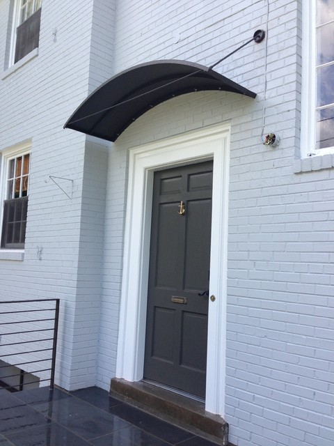 Custom entry canopy - Contemporary - Entry - DC Metro - by Design-Weld ...