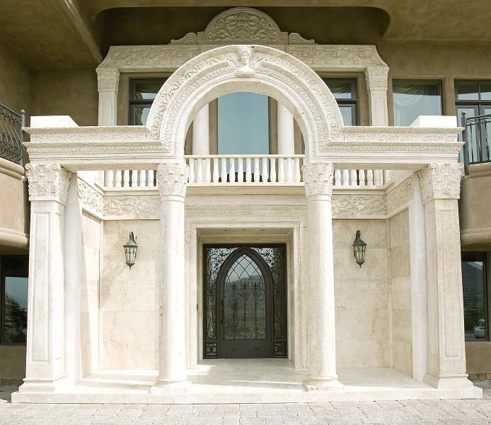 Custom Entryway and Columns - Mediterranean - Entry - Phoenix - by ...