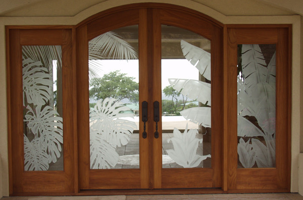 Custom Hawaiian Wood Doors - Entry - Hawaii - by Greg Davidge - MTC | Houzz