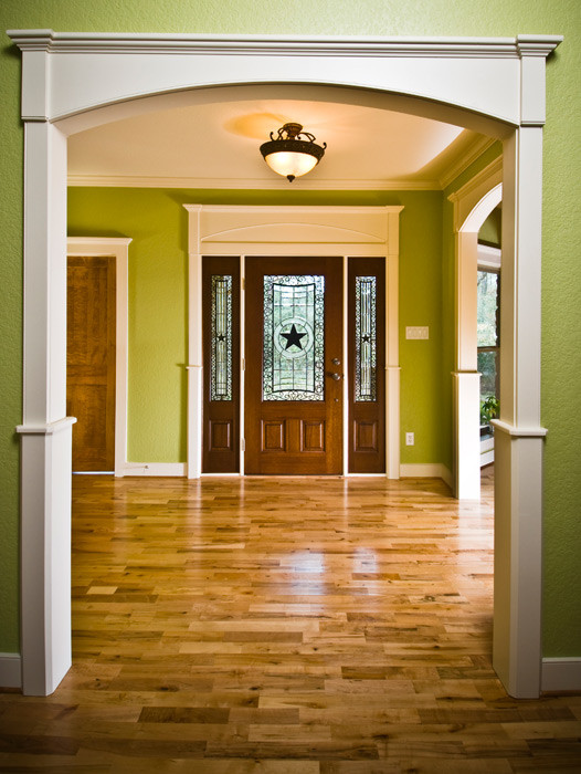 Custom Home Entry Plantersville, Texas - Rustic - Entry - Houston - by ...