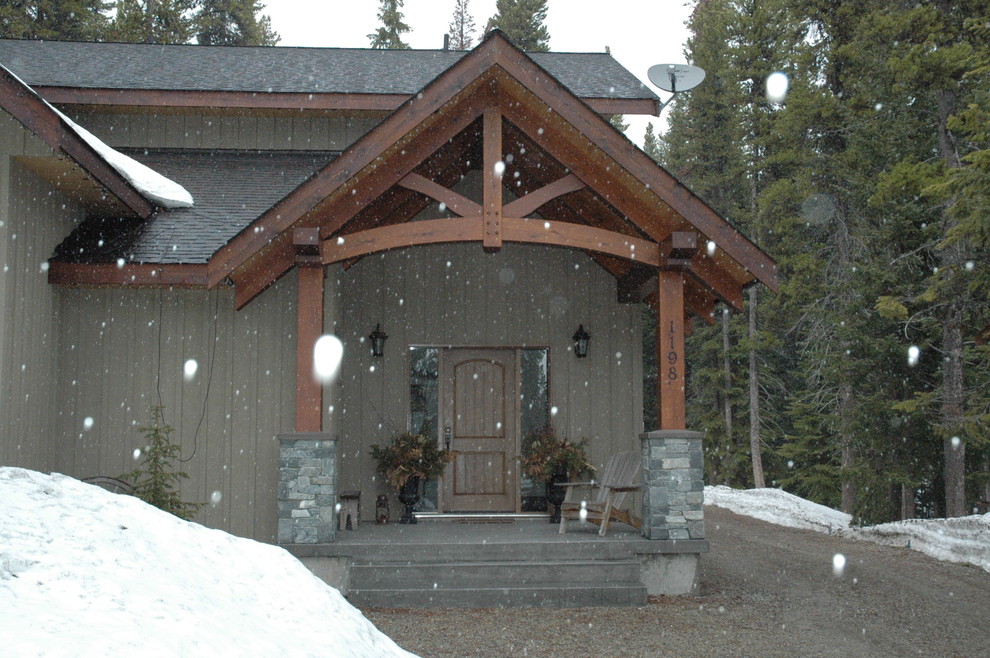 Custom Homes - Craftsman - Entry - Vancouver - by Great West Timber ...