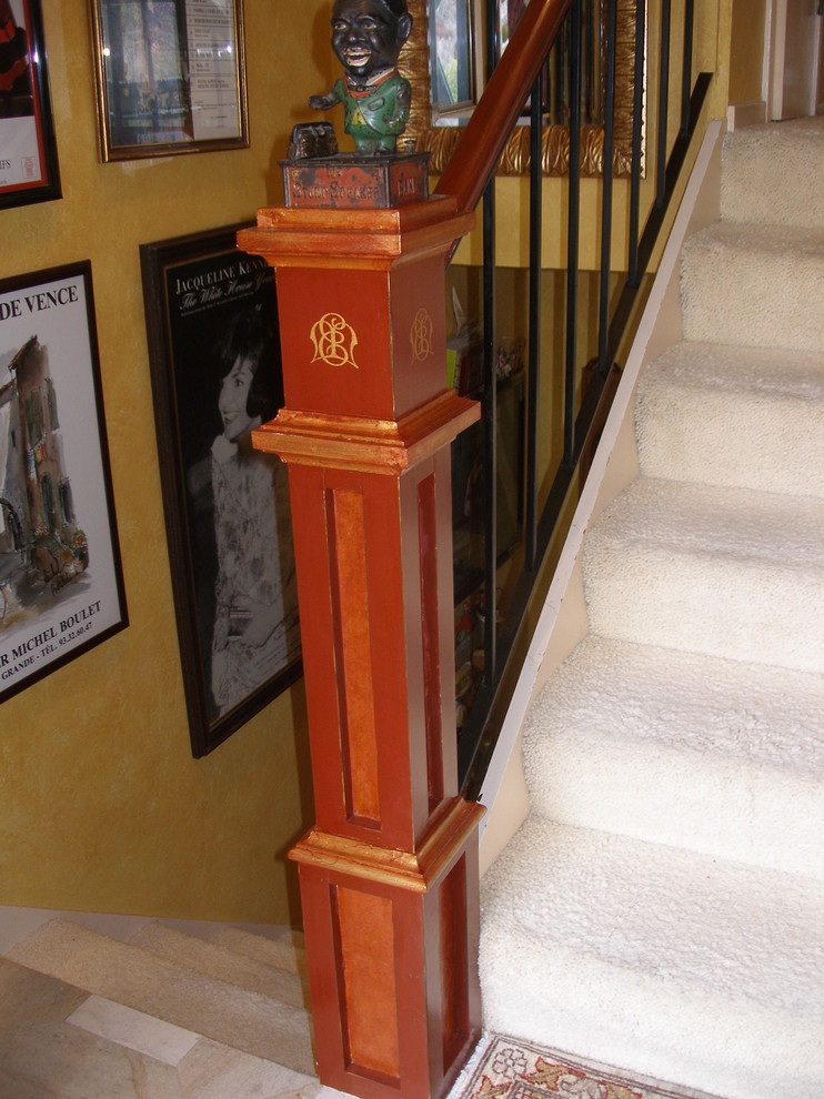 Custom Newel Post - Craftsman - Staircase - San Francisco - by The Home ...