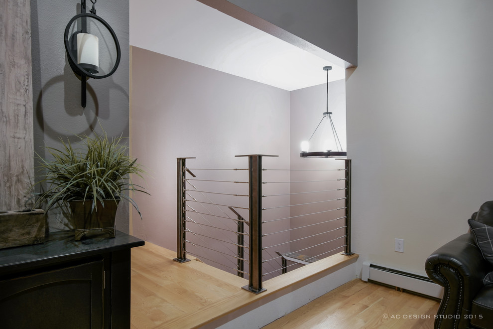 Custom Tension Cable Handrail - Contemporary - Entry - Denver - by AC ...