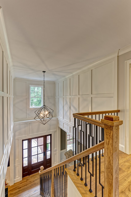 Danbury Traditional out & Modern in - Transitional - Entry - New York ...