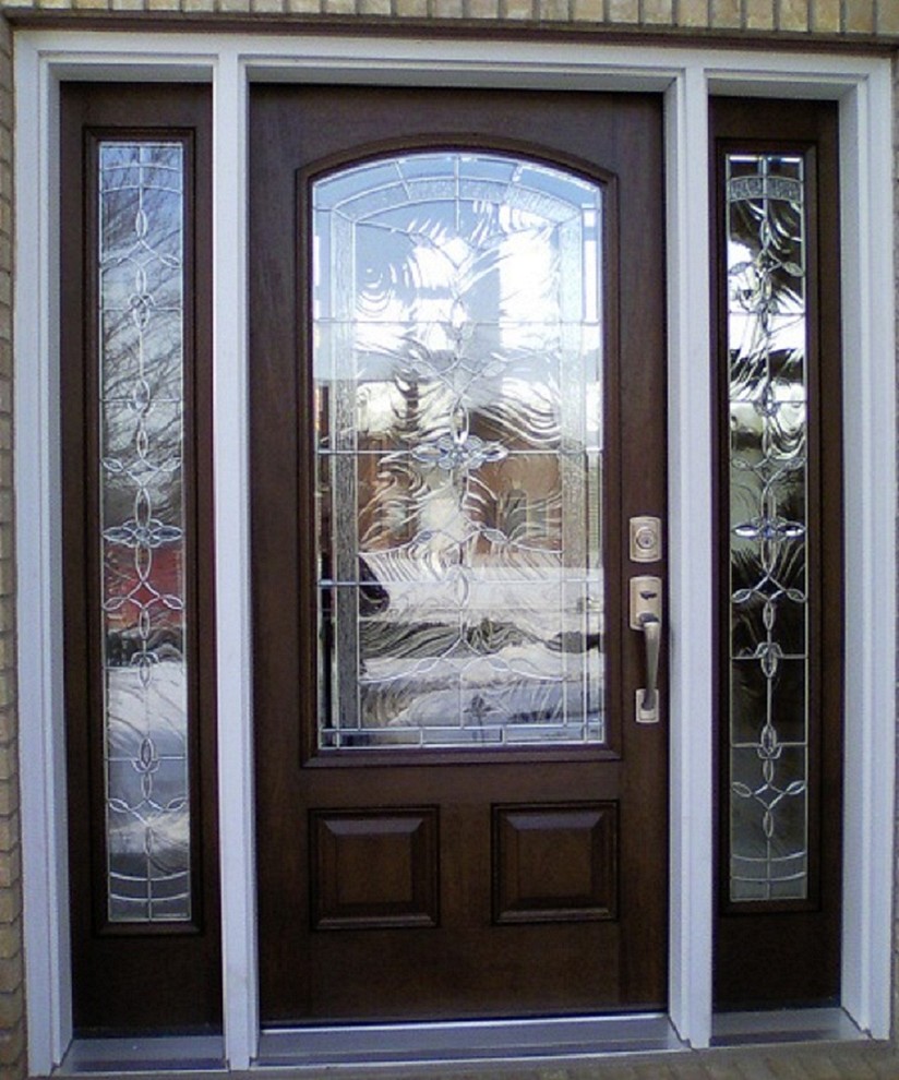 Decorative entry doors - Traditional - Entry - Detroit - by CURB APPEAL ...