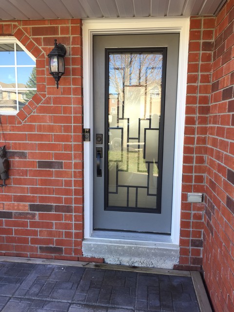 Decorative Glass Door Panel Inserts | Shelly Lighting