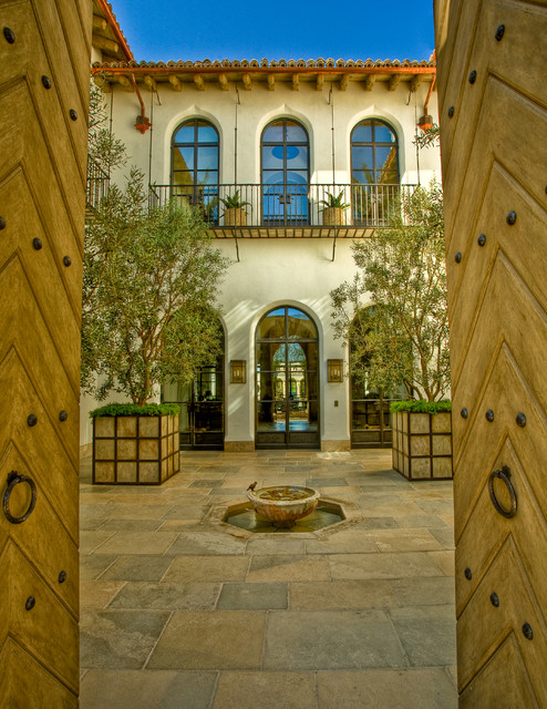 Desert Residence I - Entry - Dallas - by Sebastian Construction Group ...