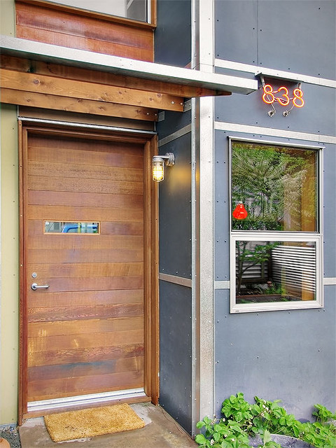 Donovan Street House - Exterior - Contemporain - Entrée - Seattle - par ...