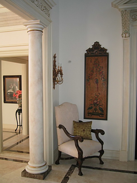Doric Cast Stone Column - Traditional - Entry - Toronto - by Marvelous ...
