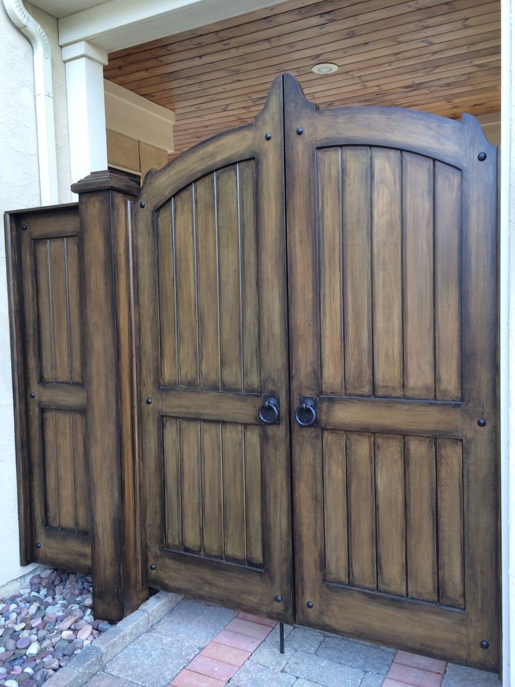 Double Gate Hardware Ring Latch - Traditional - Entry - Kansas City ...