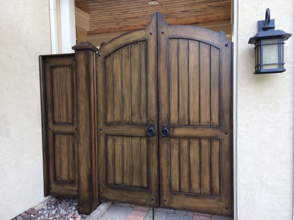 Double Gate Latch with Dummy Handle and Cane Bolts - Traditional ...