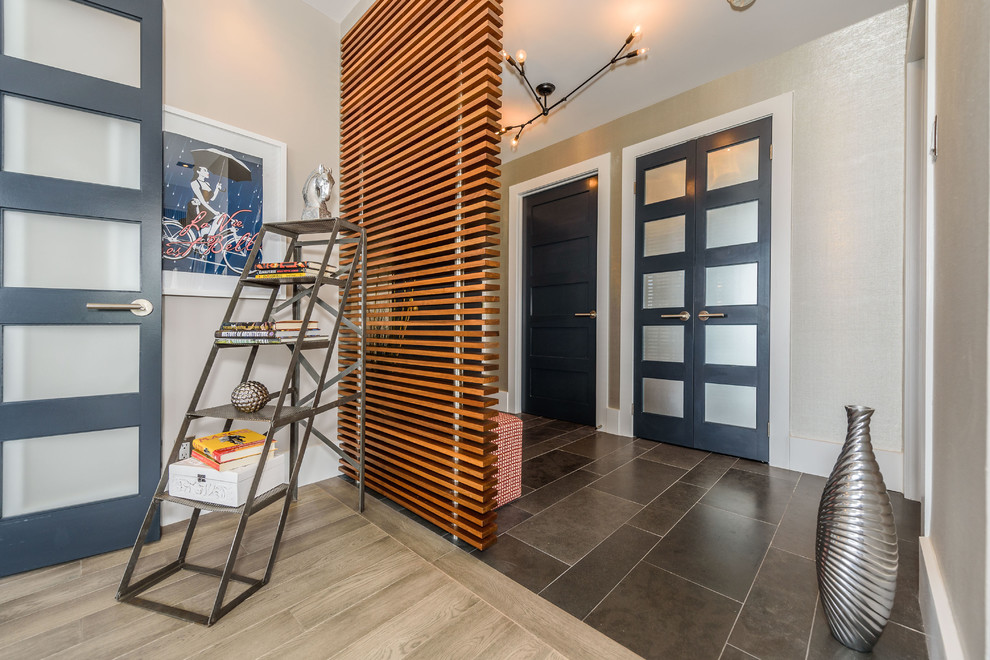 Downtown Condo: Entrance - Contemporary - Entry - Toronto - by AlphaOne ...