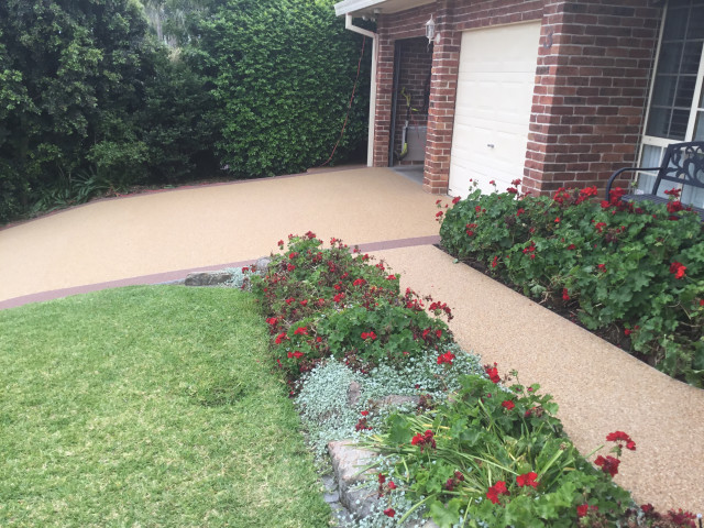 Driveway Gravel Border Paving - Rustic - Garden - Sydney - by StoneSet ...