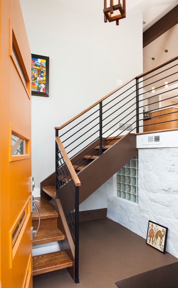 Druid Hills Mid Century Modern - Midcentury - Staircase - Atlanta - by ...