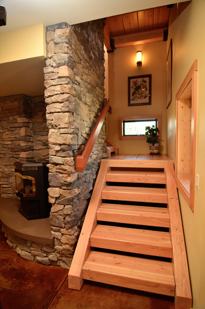 eco hideaway - Contemporary - Staircase - Portland - by Mountainwood ...