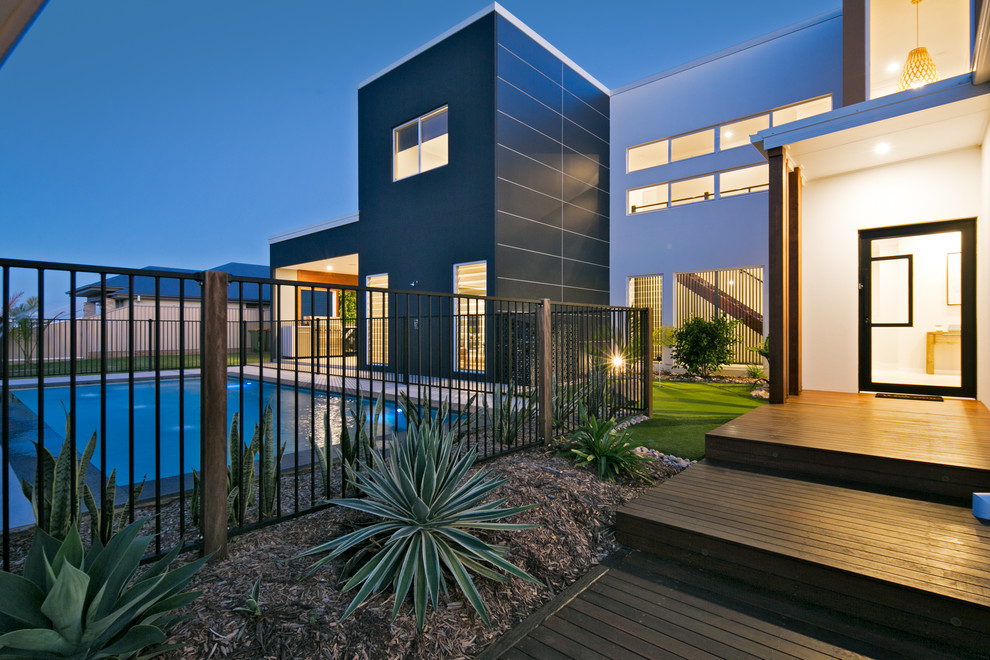 Elysian Resort Style Entry - Contemporary - Entry - Brisbane - by ...