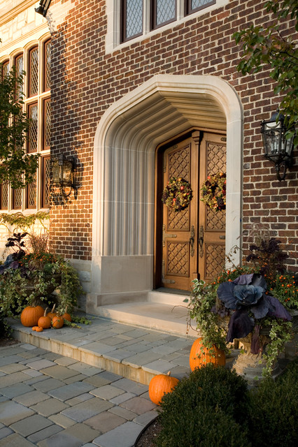 English Manor Home - Traditional - Entry - Chicago - by Michael E ...