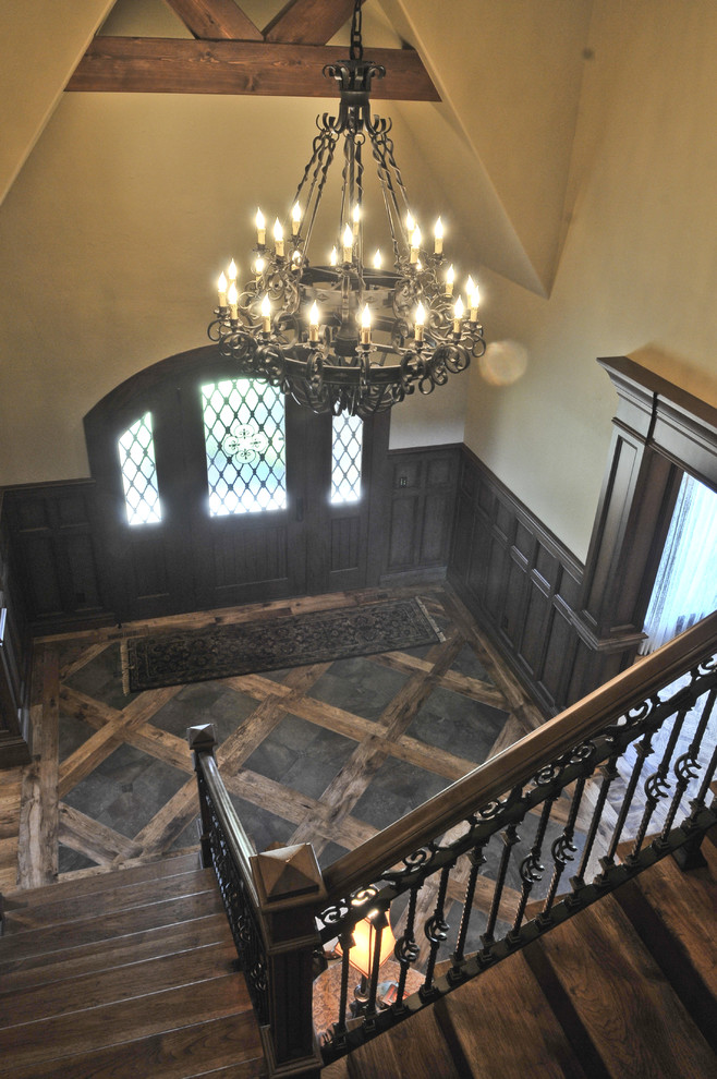 English Tudor - Traditional - Entrance - Oklahoma City - by Brent ...
