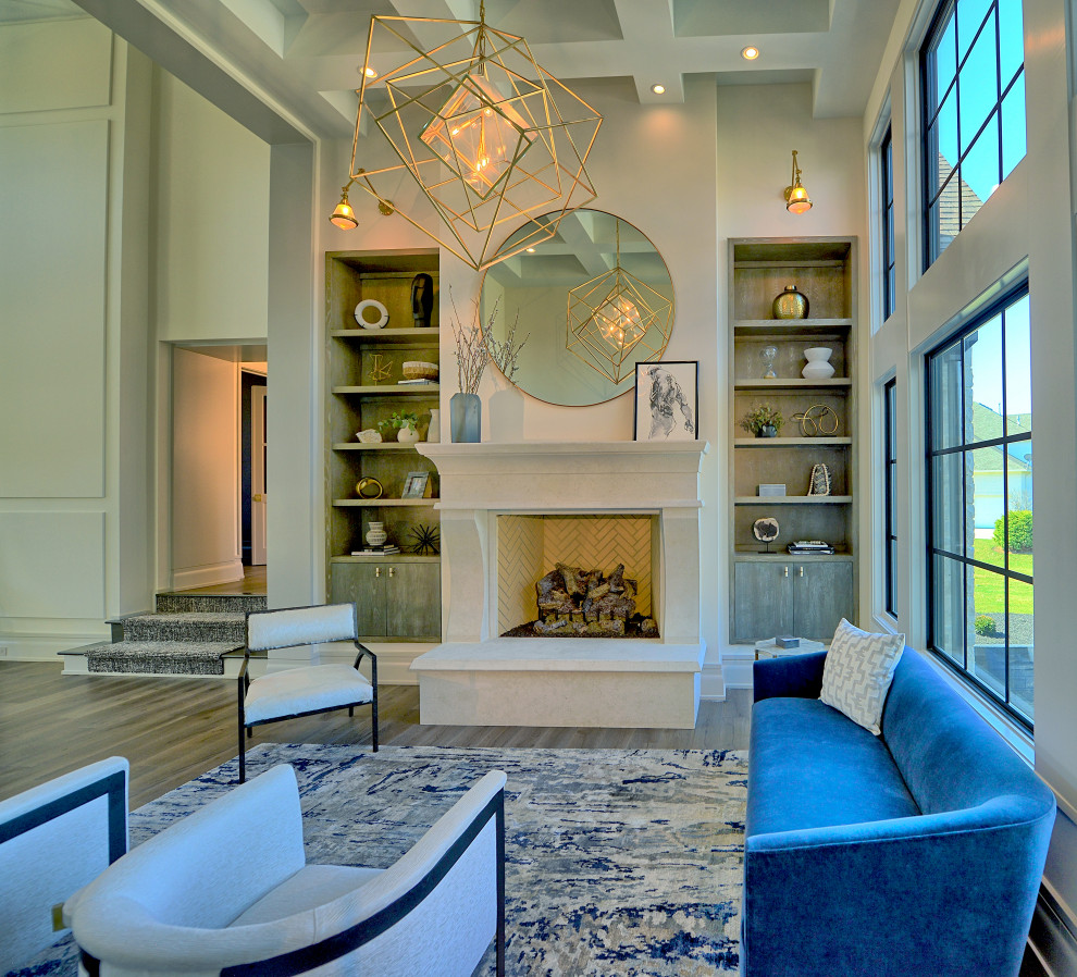 Front Entrance Open Concept Living Room
