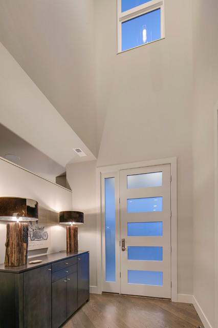 Entry Foyer - Contemporary - Entrance - Seattle - by Chaffey Building ...