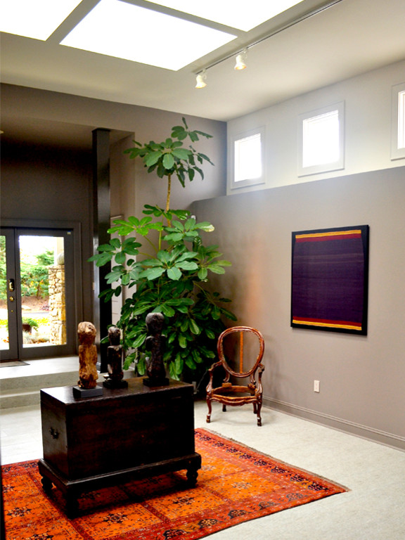 Entry Foyer | Modern Mountain Home - Contemporary - Entry - Other - by ...