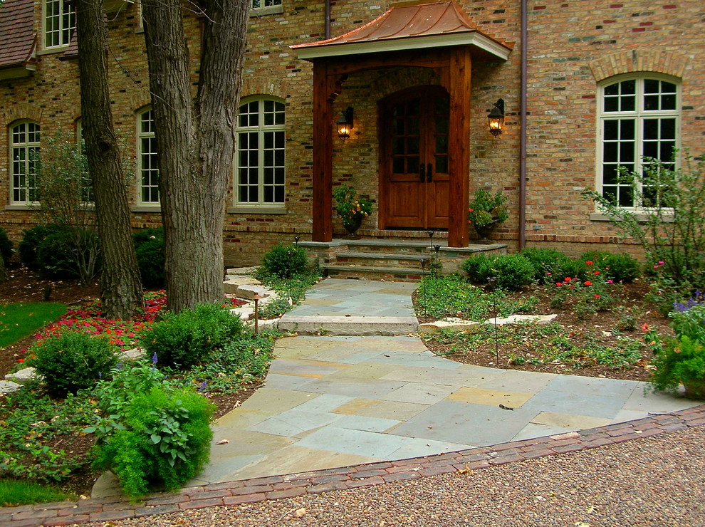 Entry Gardens - Traditional - Entry - Chicago - by Wright Landscaping ...