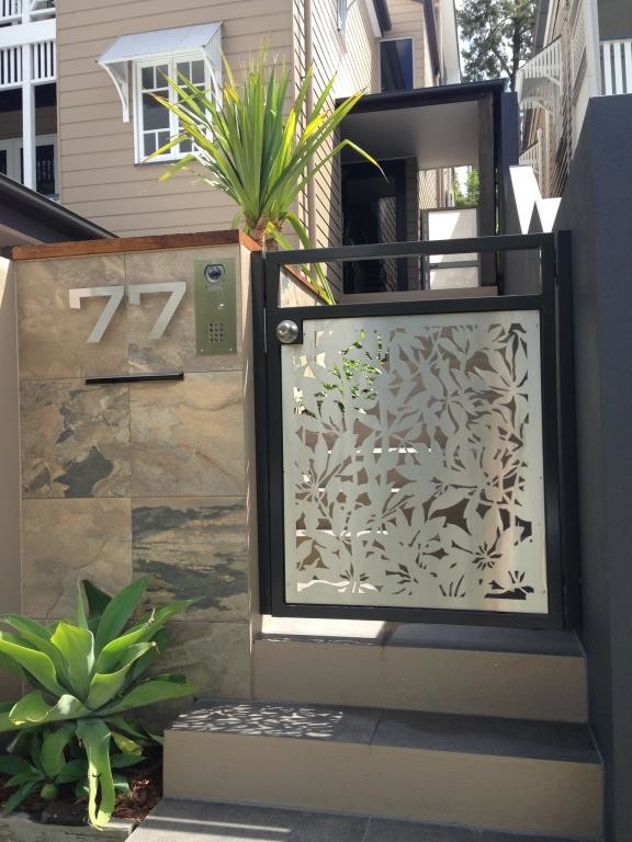 Entry Gate (Pedestrian Gate) - Inner City Brisbane - Contemporary ...