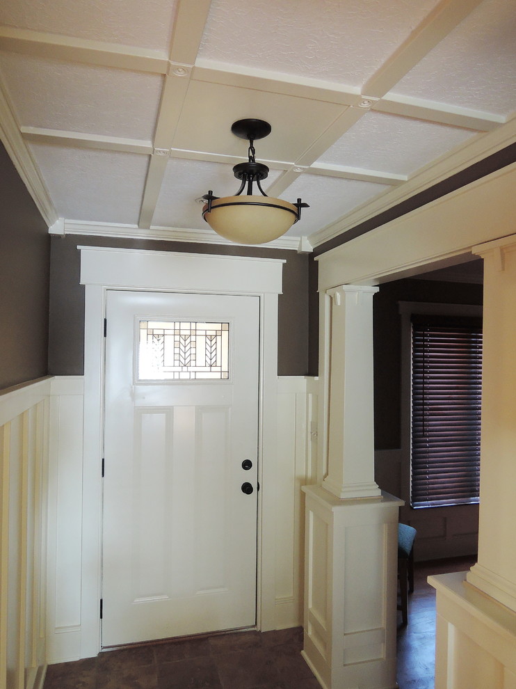 Entry Hall - 1 - Craftsman - Entry - Indianapolis - by GMG Architects ...