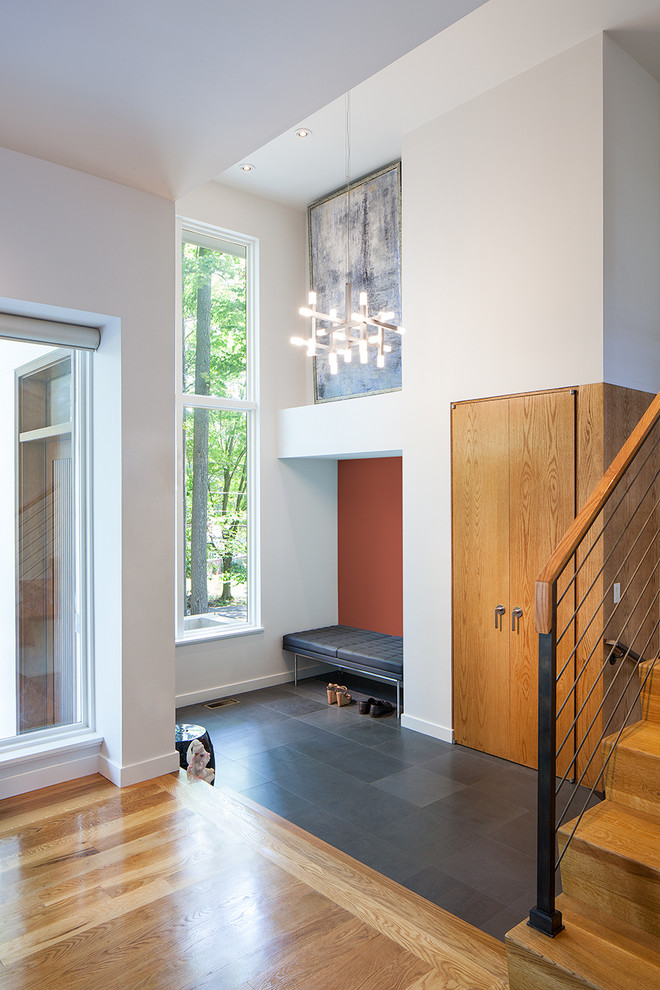 Entry hall - Modern - Entry - Philadelphia - by Gary Rosard Architect ...