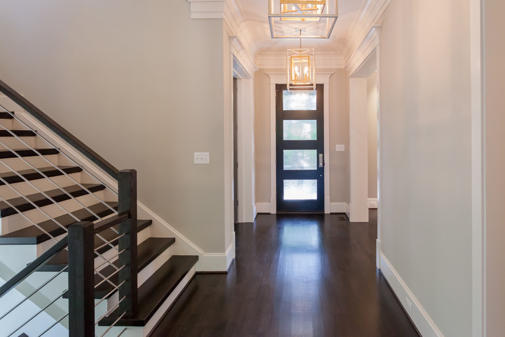 Entry Hall Stair - Contemporary - Entry - DC Metro - by BCN Homes | Houzz