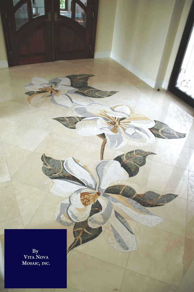 Entry Halls decorated with Vita Nova's Mosaic Art - Traditional ...