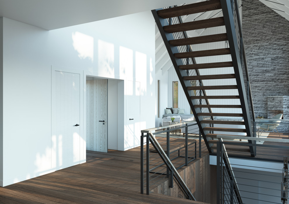 Entry Space / Stair - Contemporary - Entry - New York - by Alexander ...