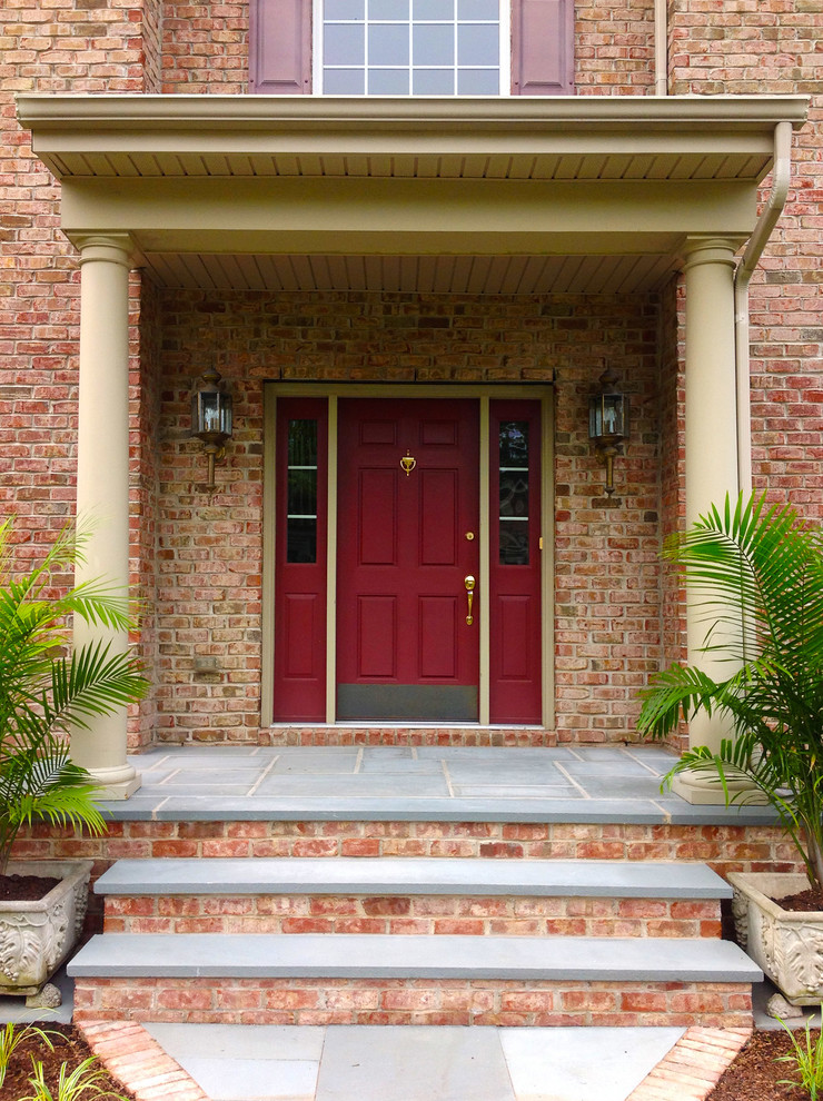 Entry Walk and Landscape - Traditional - Entrance - Philadelphia - by ...