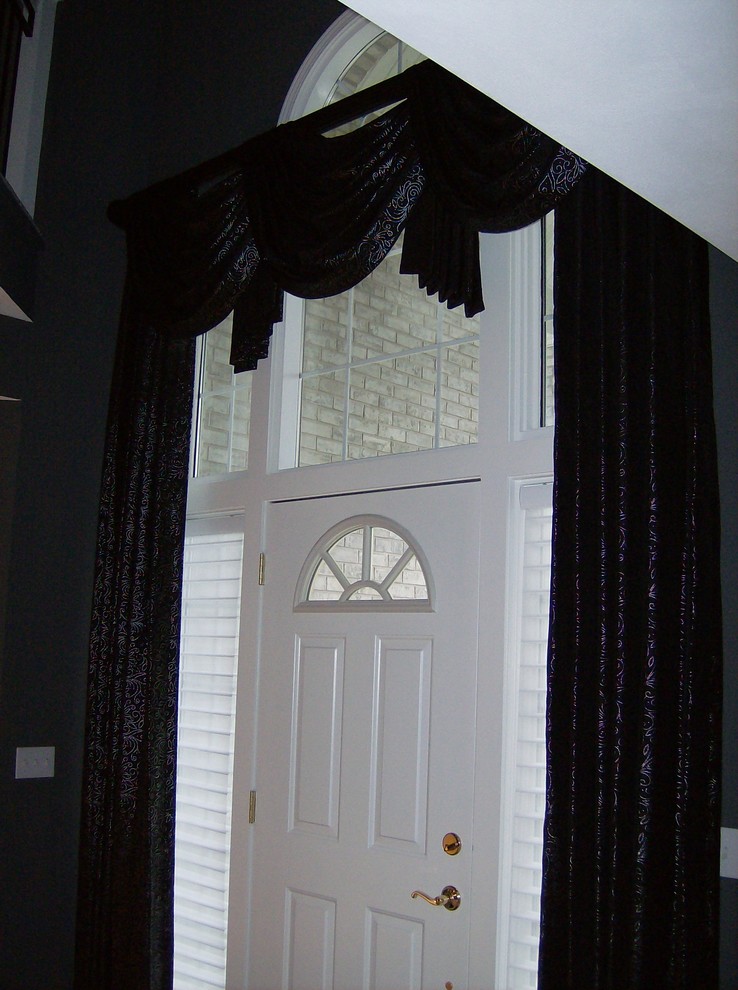 Entry Way Window Treatments - Modern - Entry - St Louis - by Janelle ...