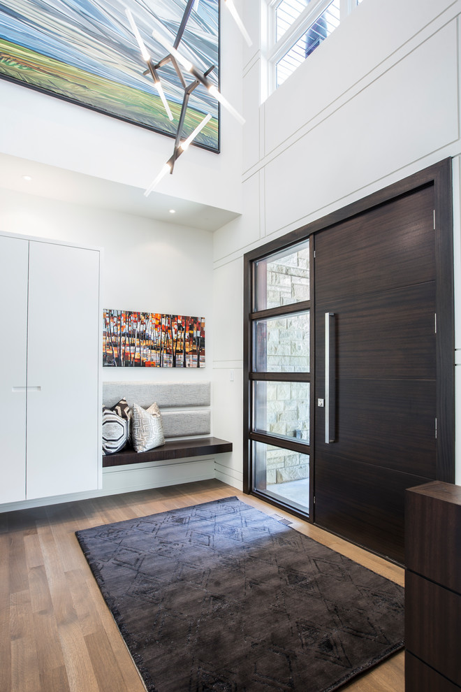 Entry with High Ceilings - Modern - Entry - Calgary - by Rockwood ...