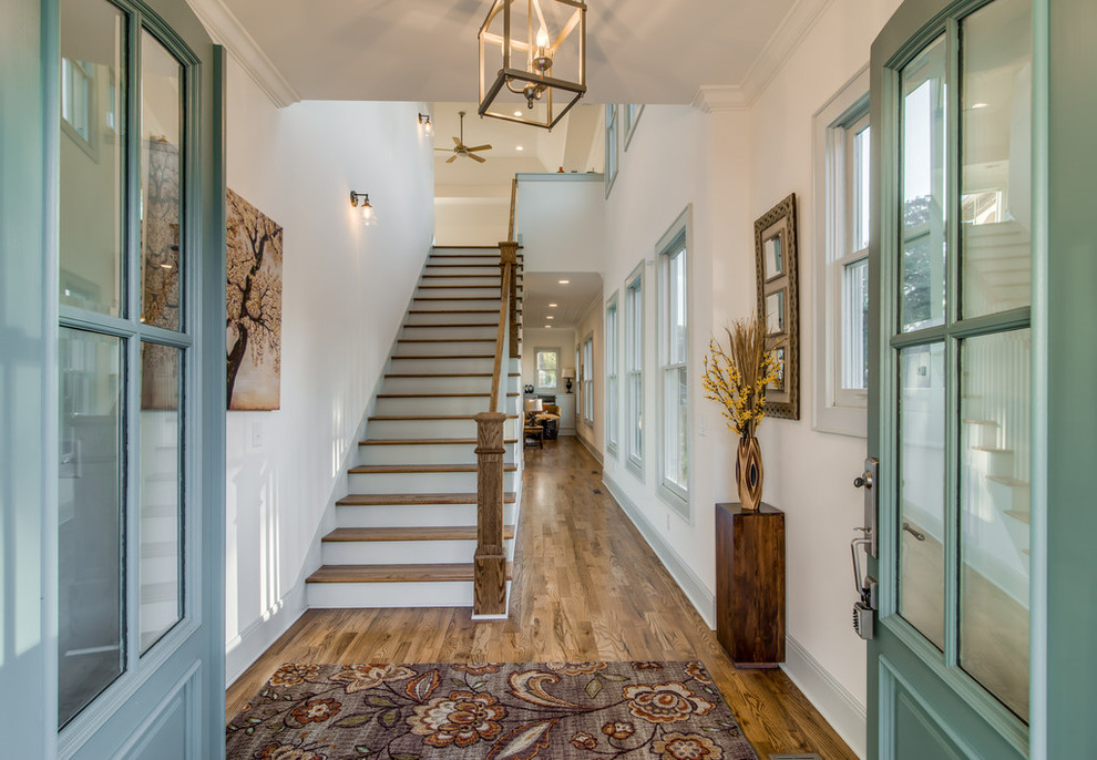 Entry - with Sherwin WIlliams Undersea - Rustic - Entry - Nashville ...