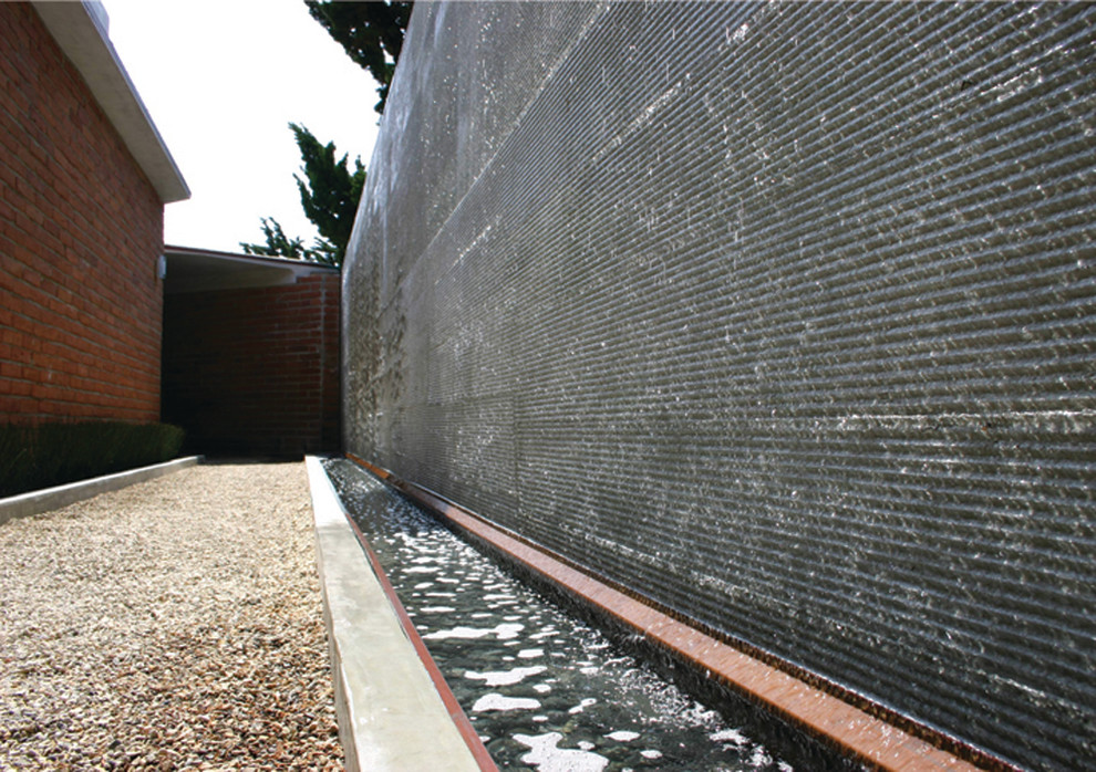Entry with Water Feature - Contemporary - Entry - Los Angeles - by ...
