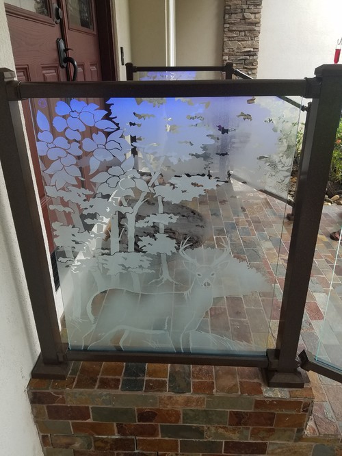 Etched Glass: Elegant Design for Your Home | VSOM GLASS