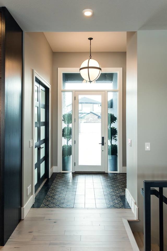 Evergreen Walk-Out Home - Contemporary - Entry - Other - by Jillian Lay ...