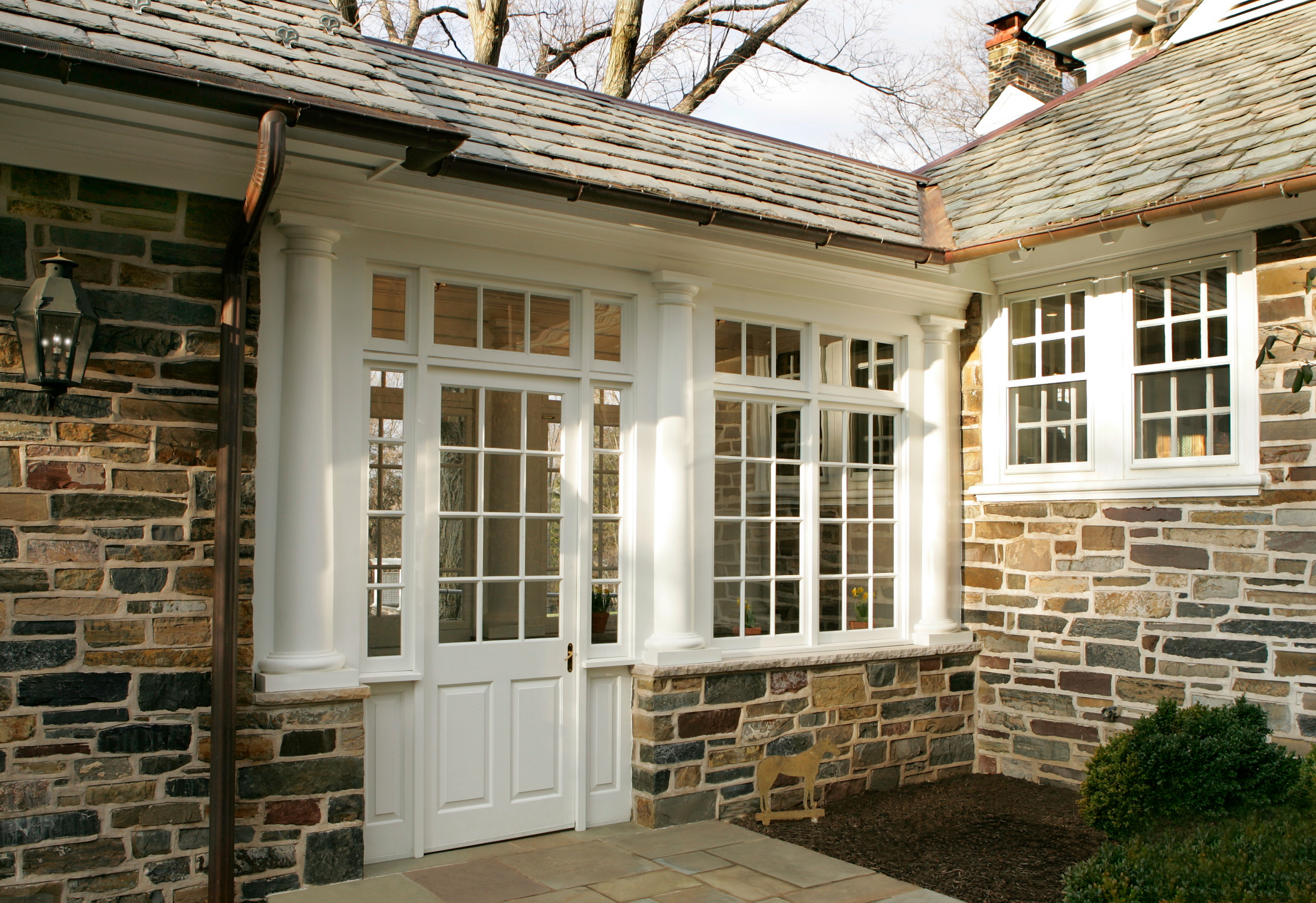 Covered Breezeway From Garage To House