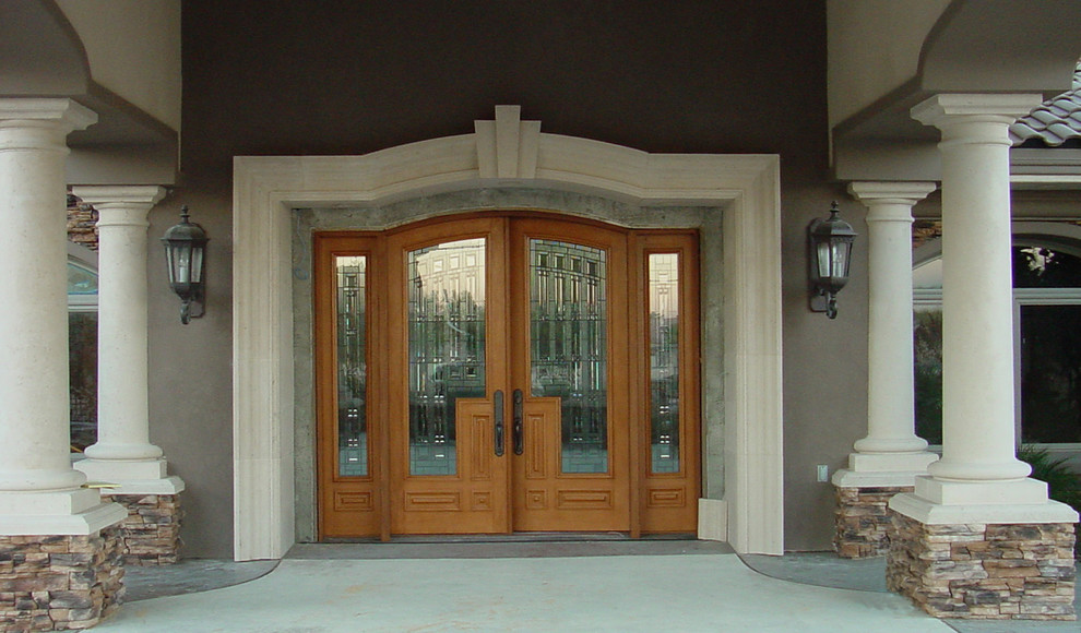 Exterior Molding & Trim enhance doors and windows - Traditional - Entry ...
