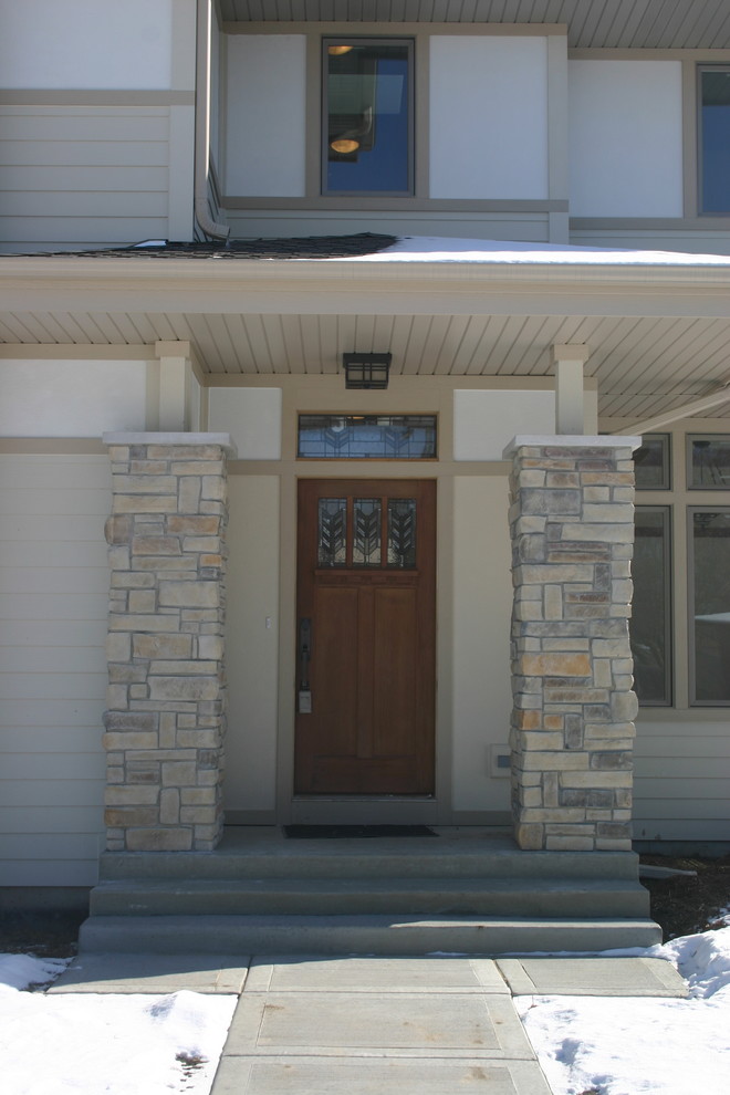 Exterior Stone Transformations - Traditional - Entry - Chicago - by HX ...