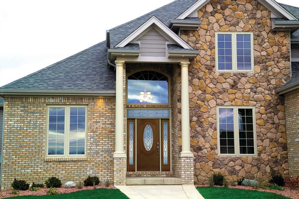 FCM110D Blackstone Classic Fiberglass Mahogany Doors Collection ...