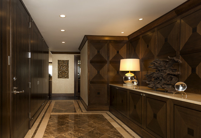 Fort Lee Penthouse - Entry - Traditional - Entry - New York - by OTTE ...