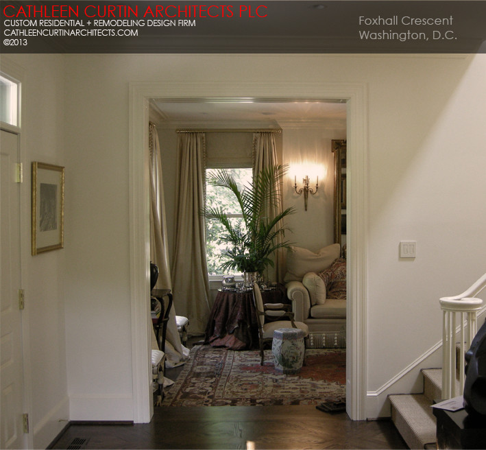 Foxhall Crescent - Traditional - Entry - DC Metro - by Cathleen Curtin ...