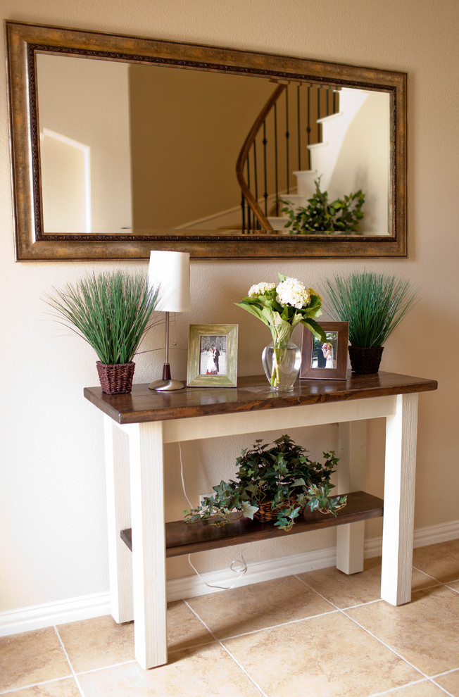 Foyer and Entry Way Tables - Transitional - Entry - Dallas - by Rustic ...