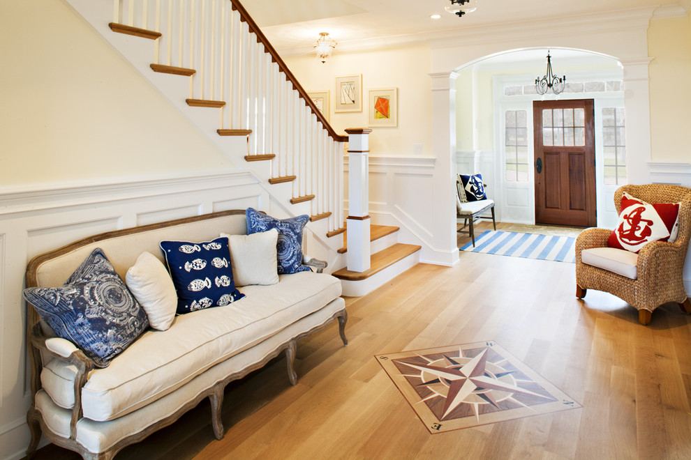 Foyer - Beach Style - Entry - Boston - by Concept Building | Houzz