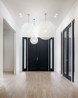 Foyer Lighting Feature - Modern - Entry - DC Metro - by Daniel Green ...