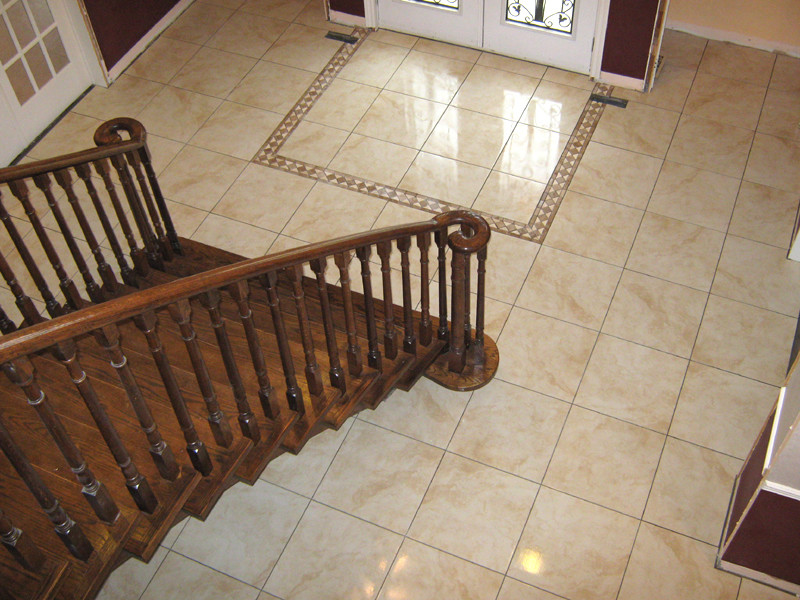 Foyer Porcelain Tile Installation - Entry - Toronto - by ProTile ...