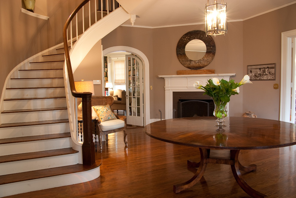 Foyer Staircase - Traditional - Entry - New York - by Johanne Morin ...